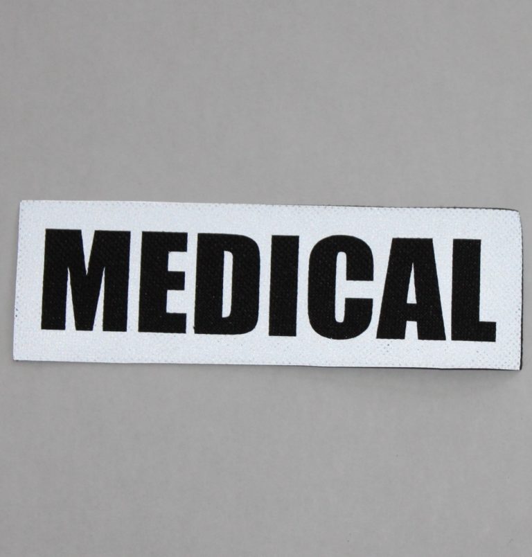 FULL REFLECTIVE SMALL MEDICAL reflective patch