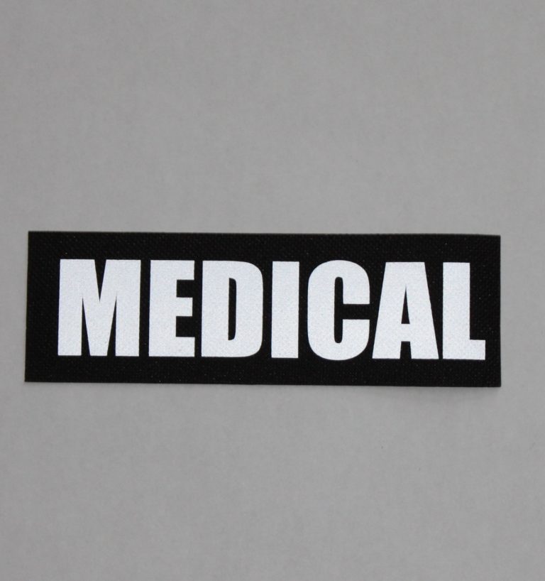 SMALL MEDICAL reflective patch