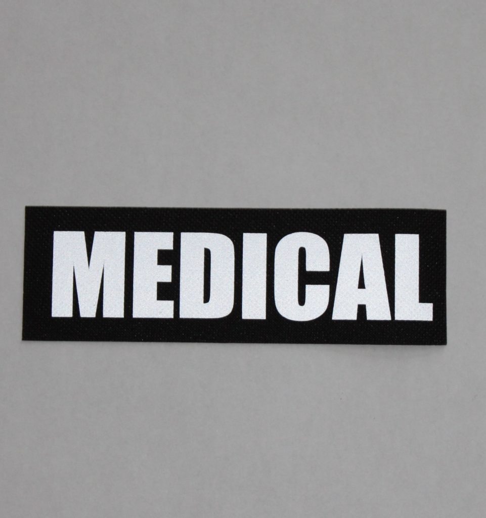 SMALL MEDICAL reflective patch